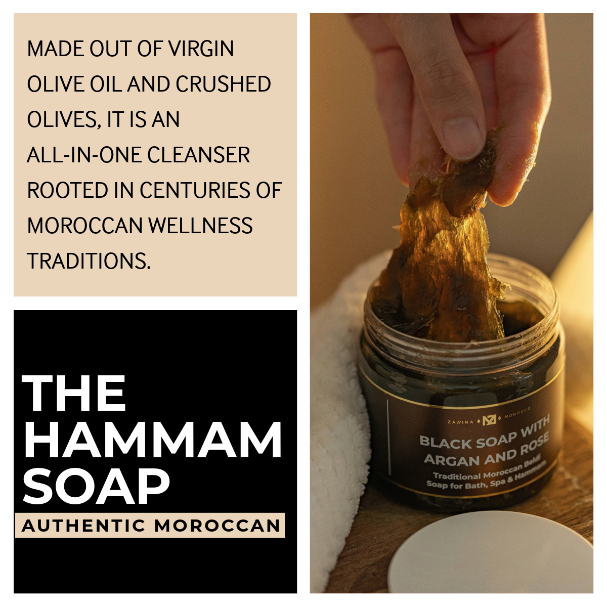 The Black Beldi Soap - Our Authentic Traditional Moroccan Soap ...