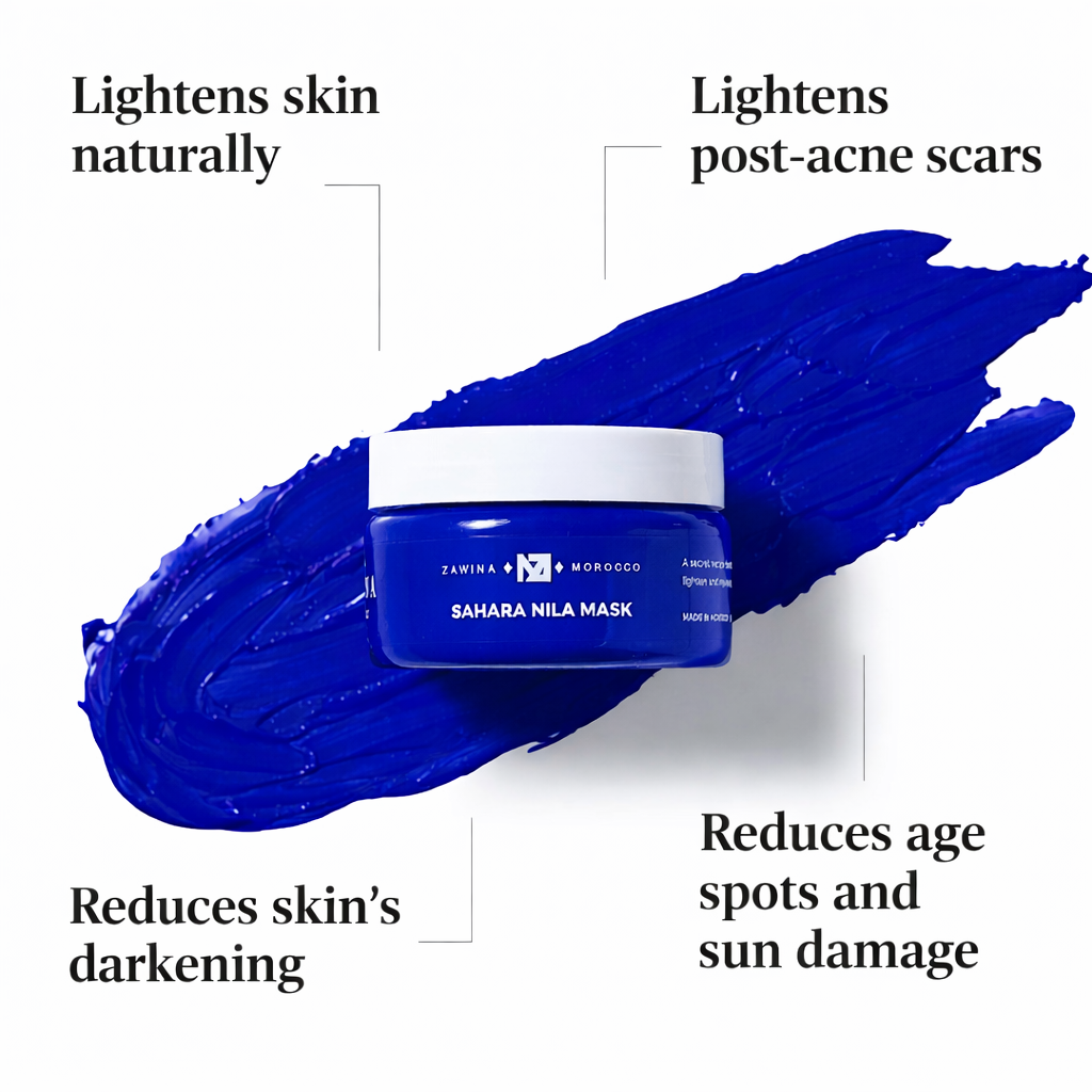 Sahara Nila Mask - A Powerful Natural Brightening. – Zawina Morocco