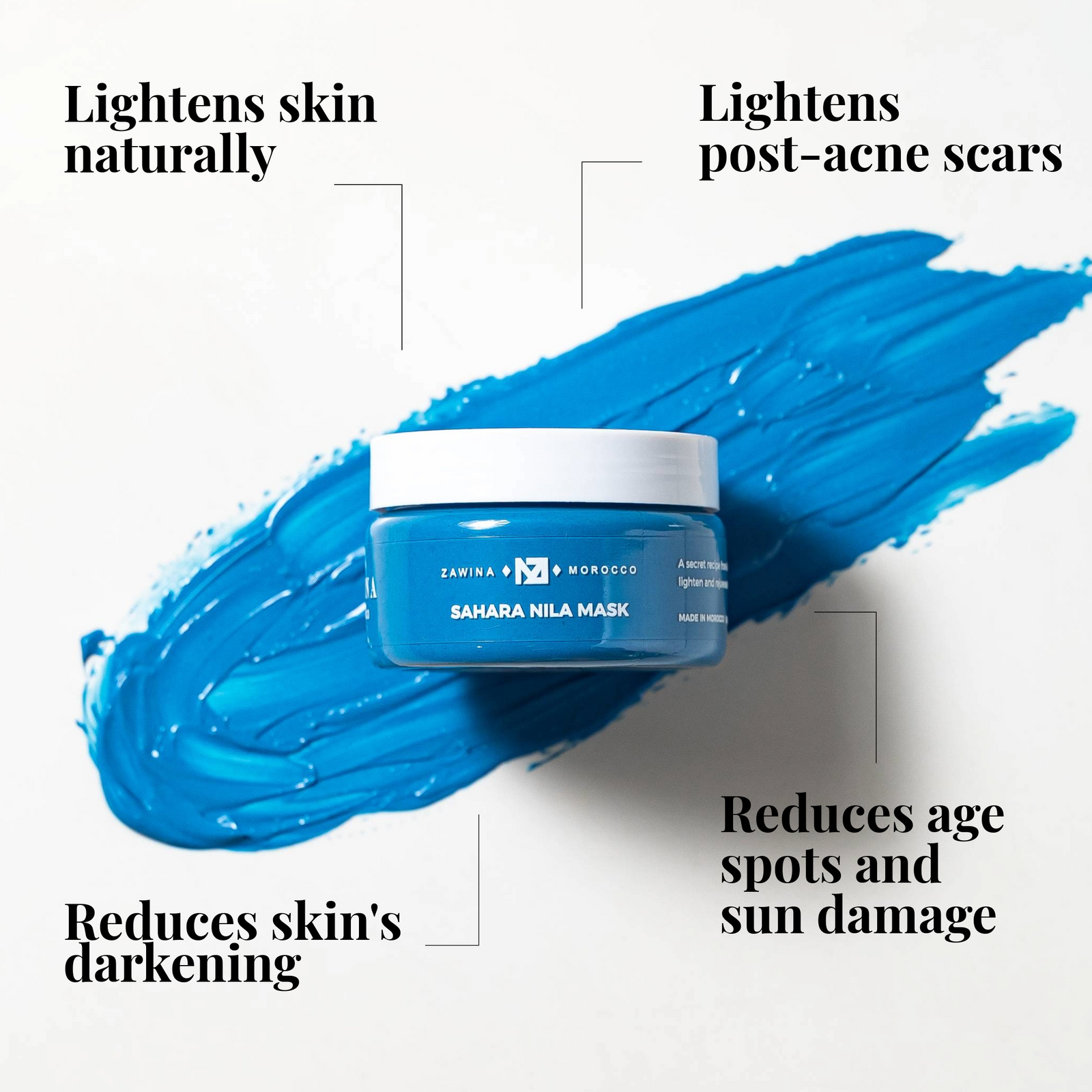 Sahara Nila Mask - A Powerful Natural Brightening. – Zawina Morocco